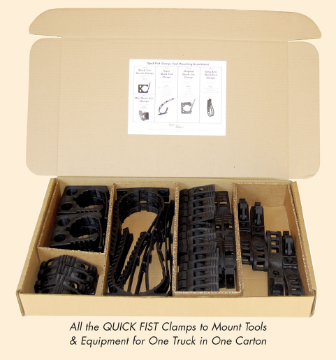 QUICK FIST TOOL MOUNTING ASSORTMENT | Industrial Safety, Inc.